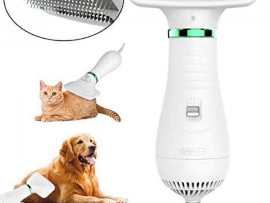 Фен-расческа для животных