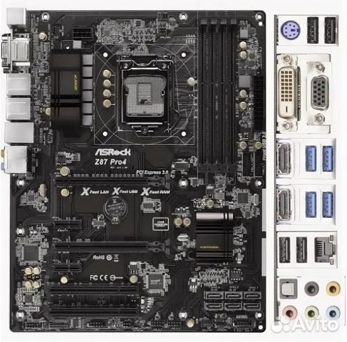 Материнская плата ASRock Z87 Pro4 LGA 1150 купить в Нижнем Новгороде ...