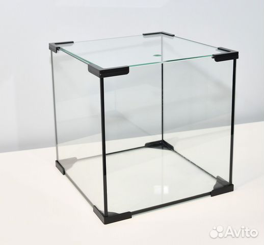 Аквариумные кубики с покровным стеклом
