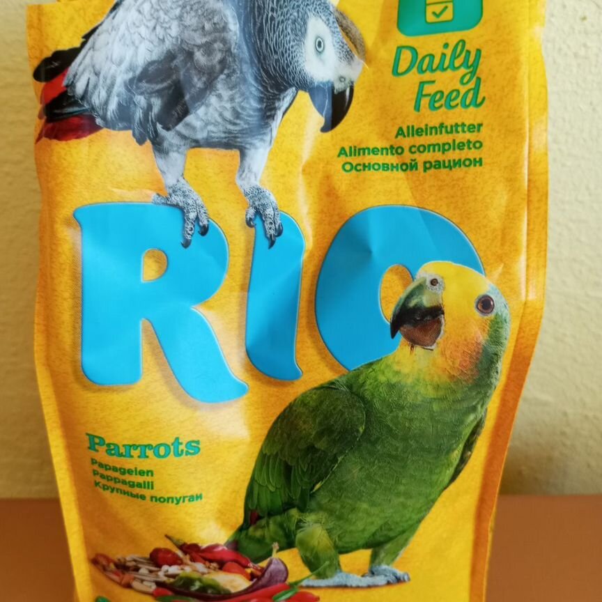 Корм для крупных попугаев (неразлучники) 500 г