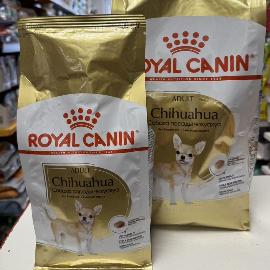 Royal canin chihuahua adult, 1,5кг 500г