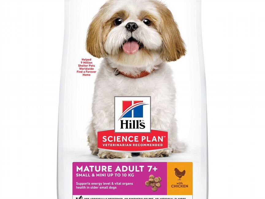 Корм Hill's Science Plan сухой корм для пожилых со