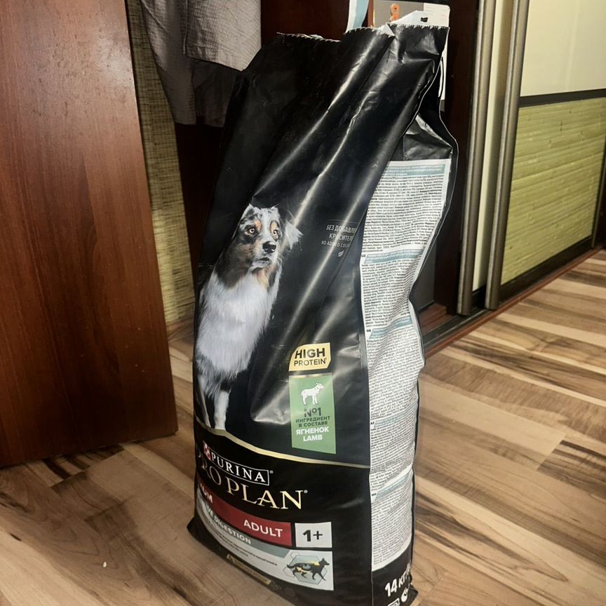 Сухой корм для собак Pro plan ягненок 14 кг