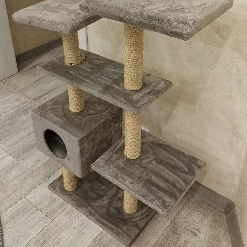 Когтеточка, домик для кошки