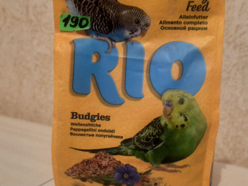 Корм для волнистых попугаев