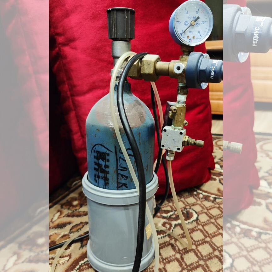 Баллон со2 для аквариума