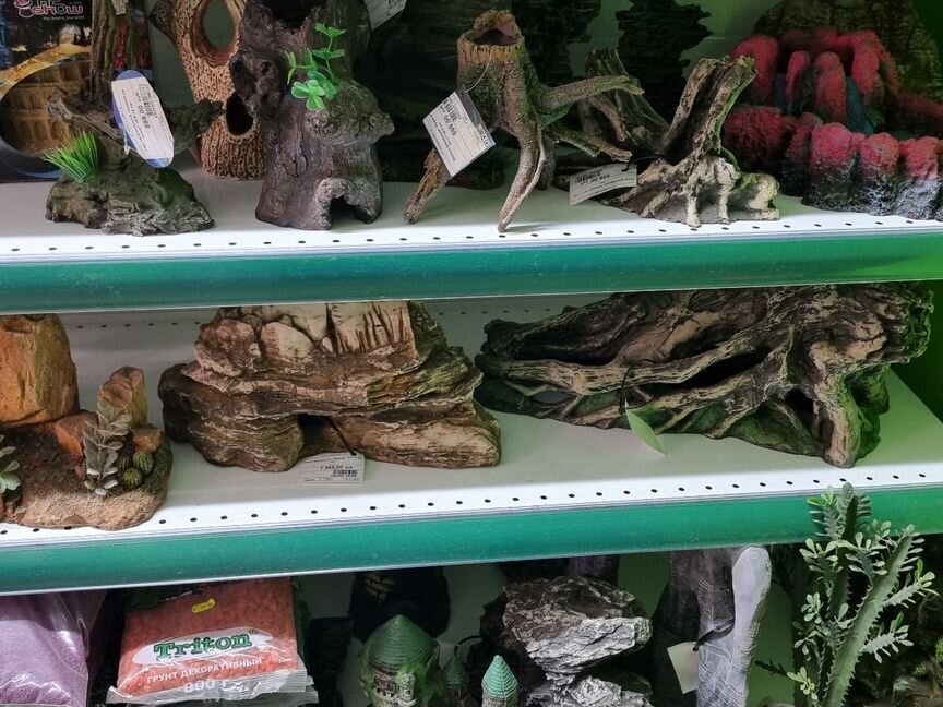 Грот для аквариума