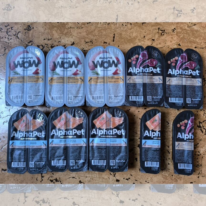 Корм AlphaPet для щенков влажный