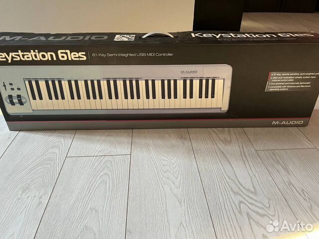 M-audio keystation 61 es миди-клавиатура купить в Балашихе | Хобби и ...