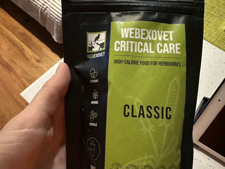 Корм для ослабленных грызунов webexovet