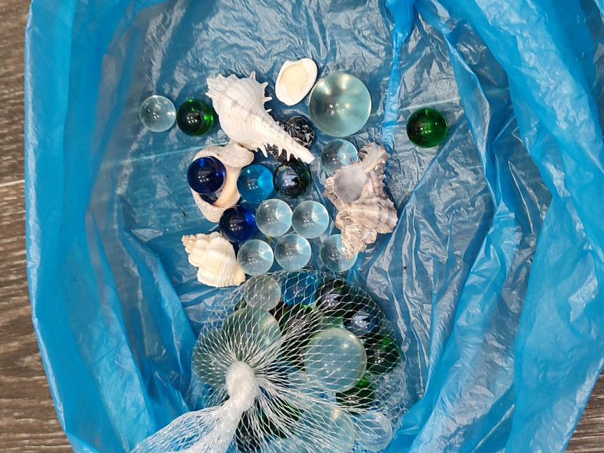 Аквариумный набор. Камни, ракушки