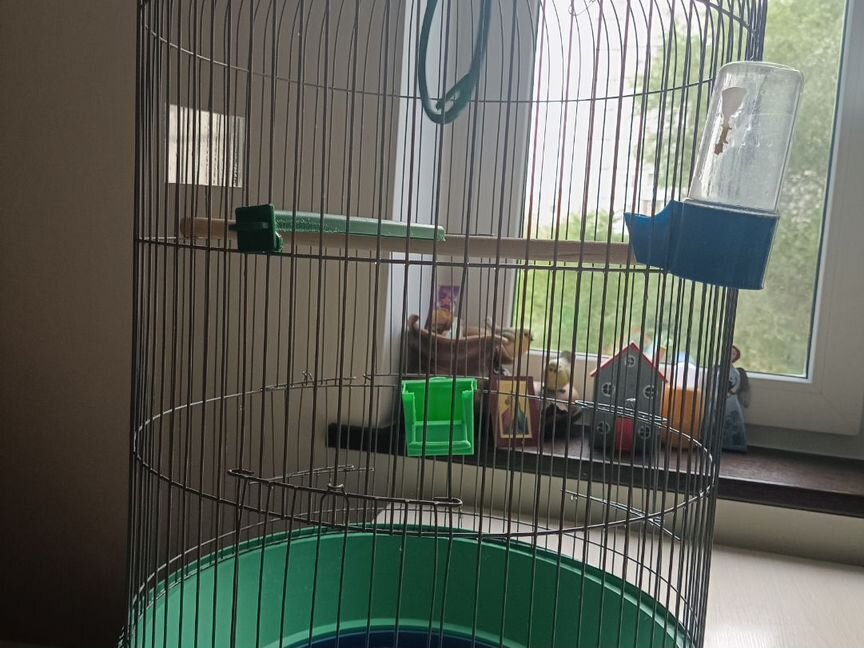 Клетка для попугая бу магнитогорск