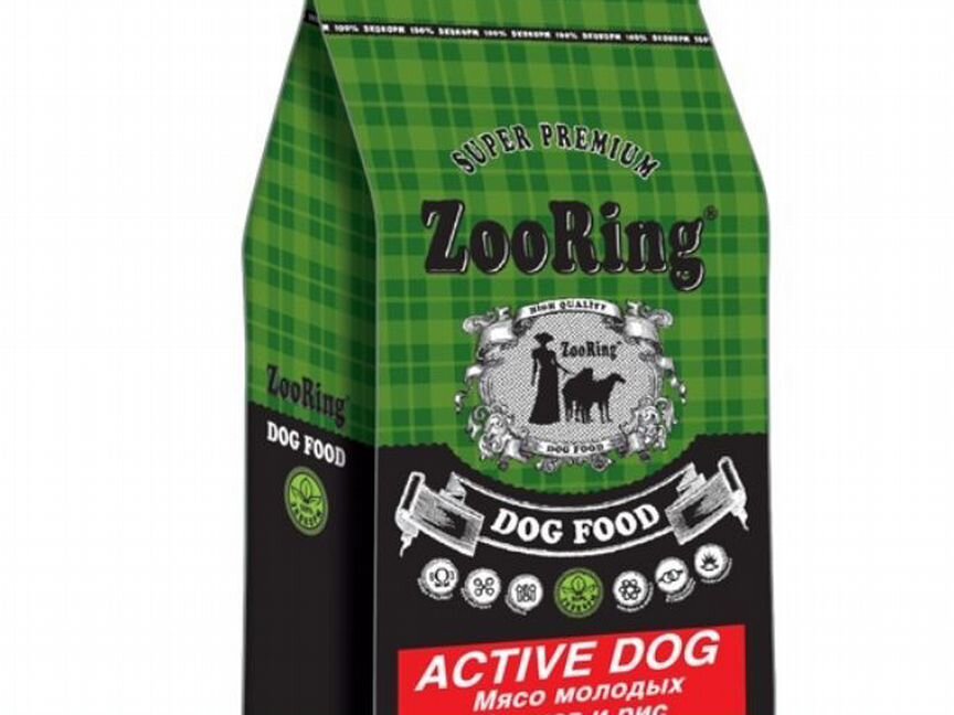 Корм зооринг с мясом молодых бычков