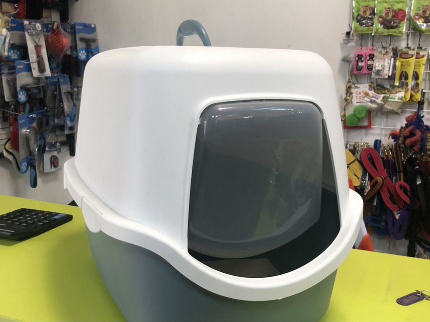 Туалет для кошек, закрытый