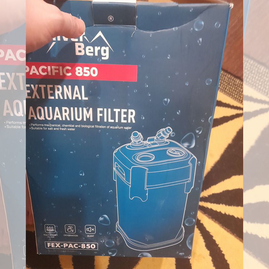 Внешний фильтр для аквариума сильвер берг