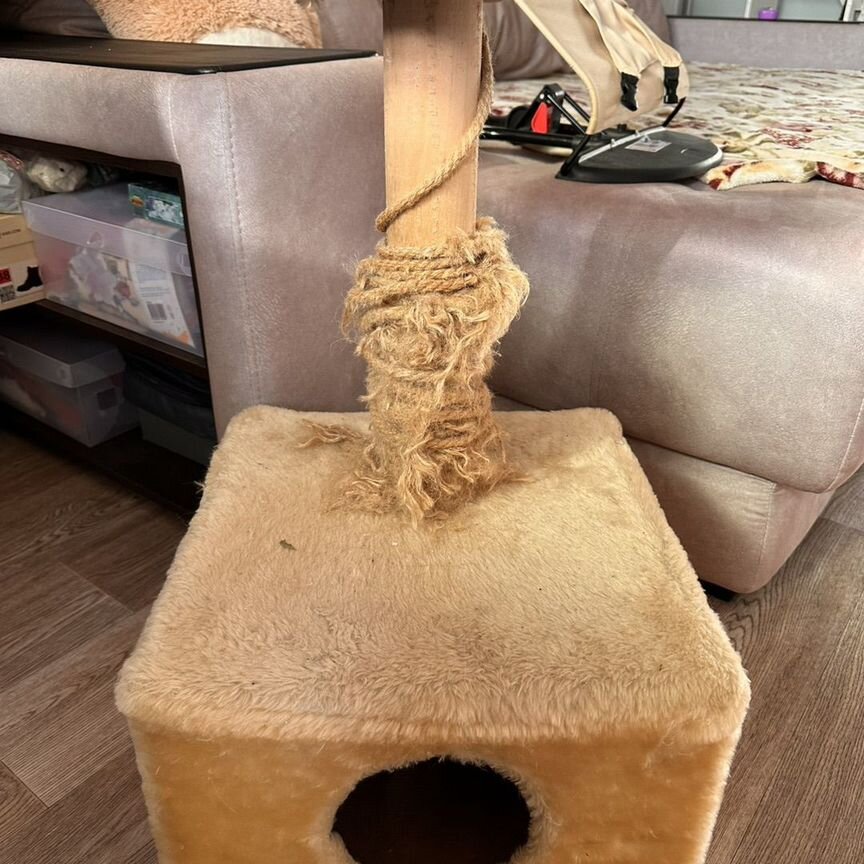 Когтеточка, домик для кошки