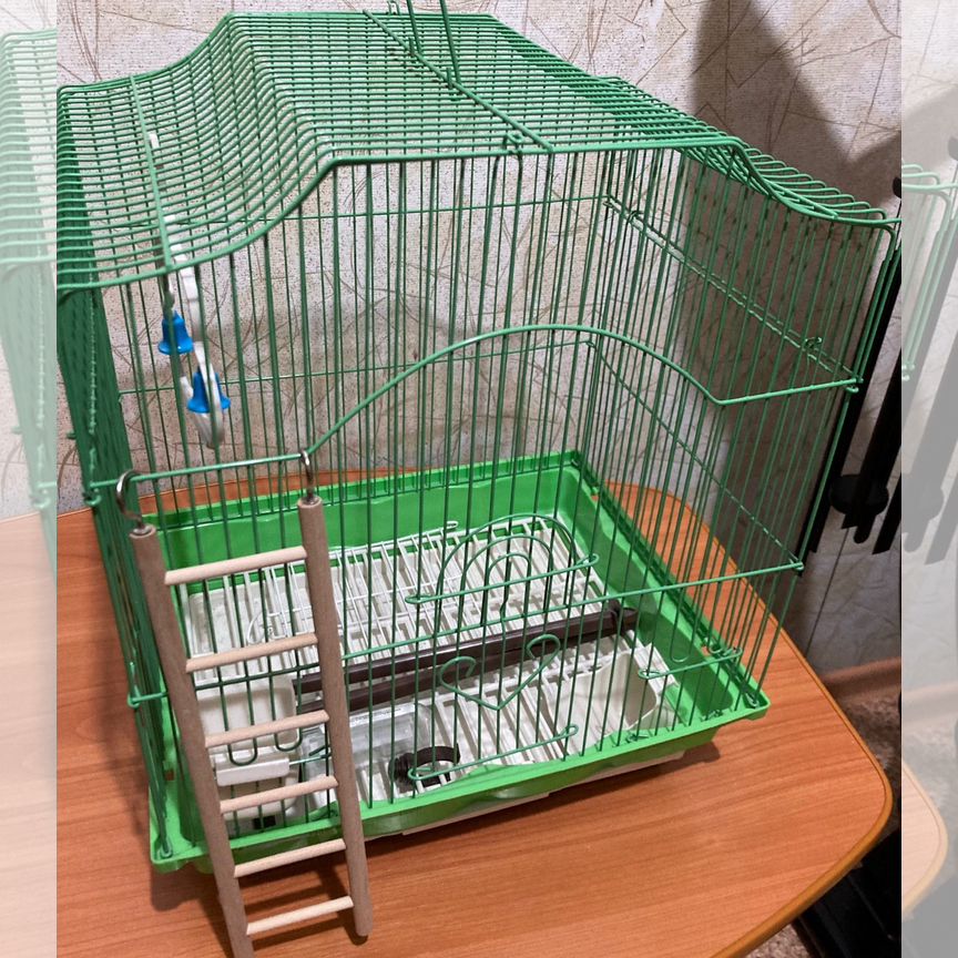 Клетка для попугая, и гаммарус.Возможен торг