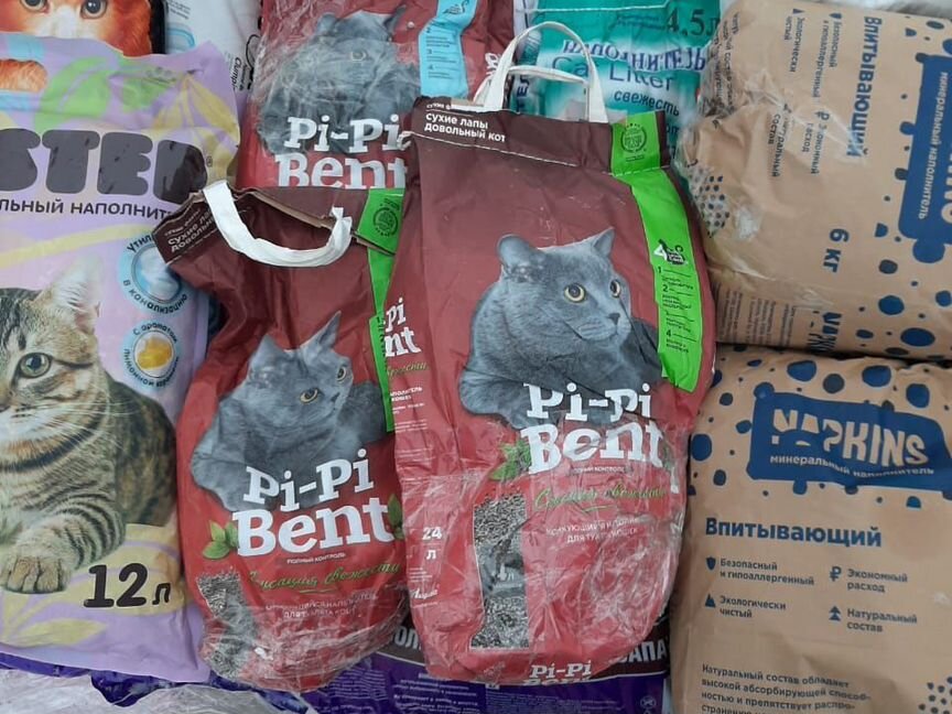 Наполнитель для кошачьего туалета