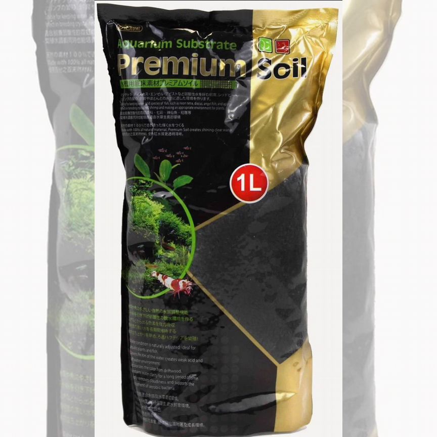 Аквариумный грунт для растений и креветок ista