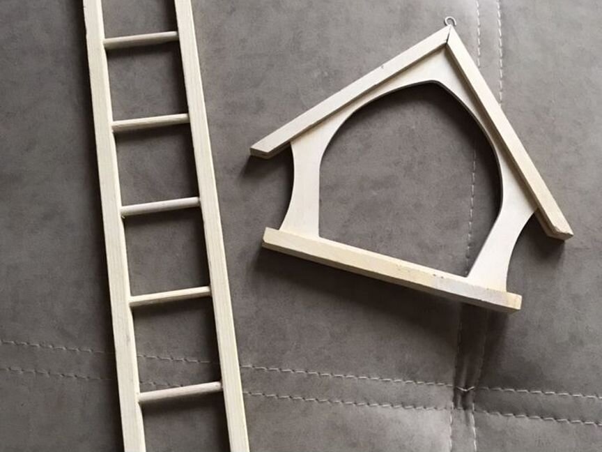 Качели и лесенка для клетки (новые)