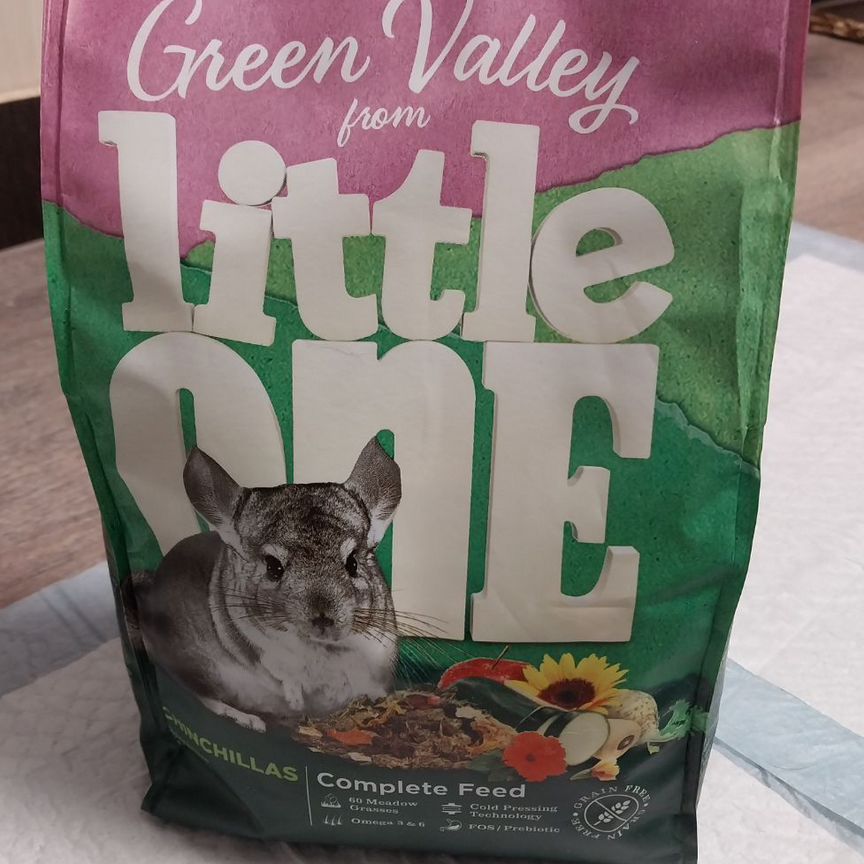 Корм для шиншилл