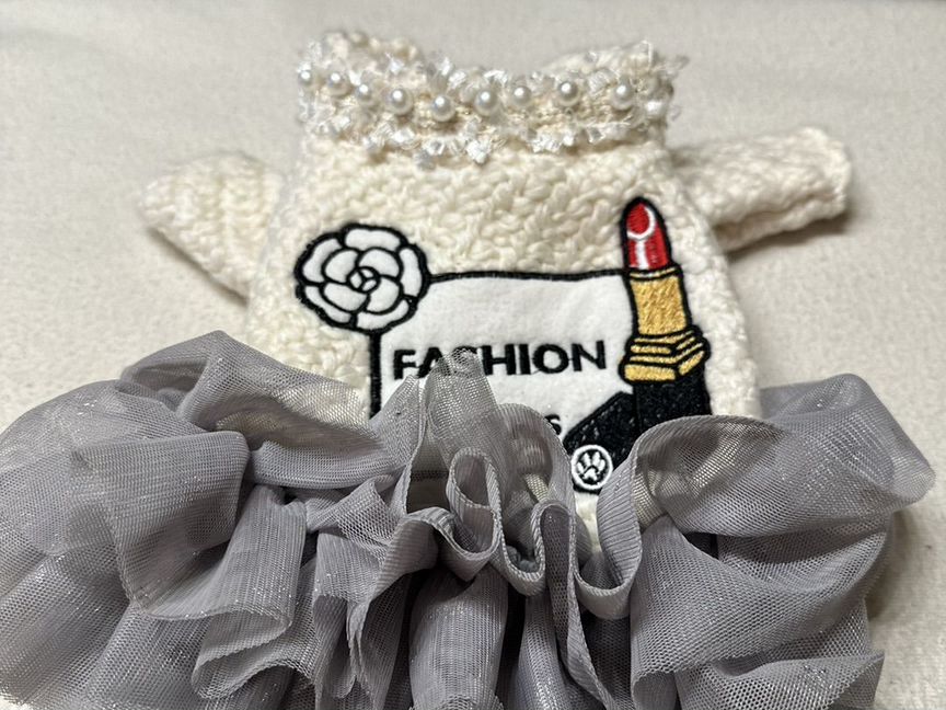 Платье- пальтишко для маленькой собаки