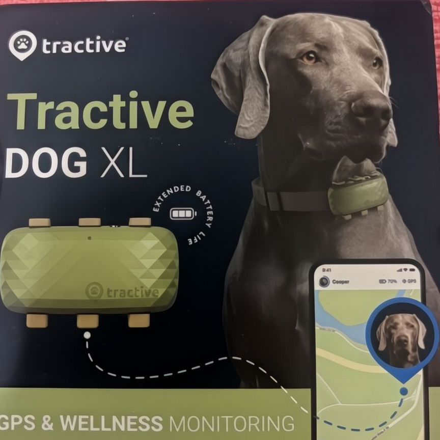 Tractive GPS трекер для собак XL