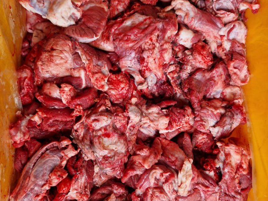 Мясо для собак,говяжьи субпродукты