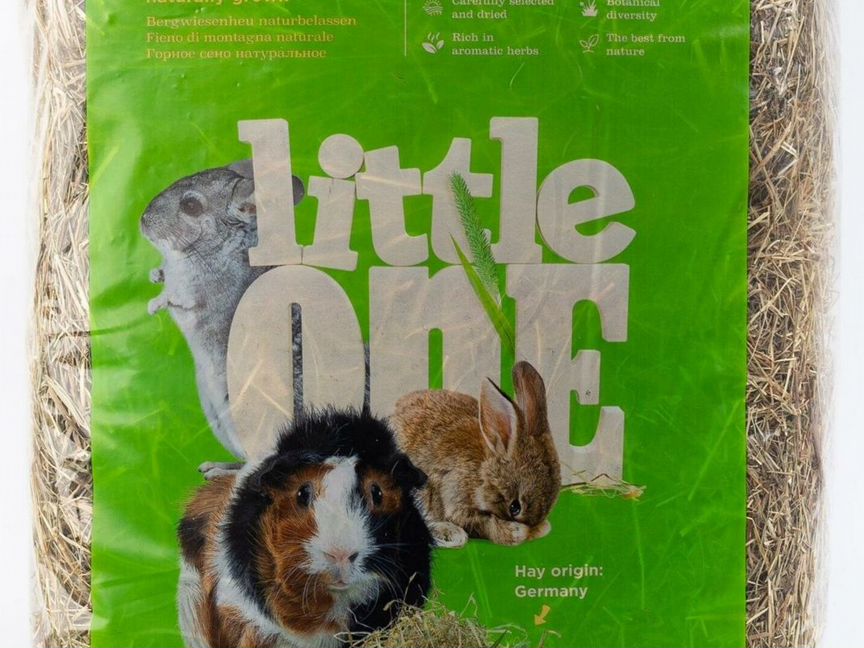 Сено Little One, овёс для проращивания кот собака