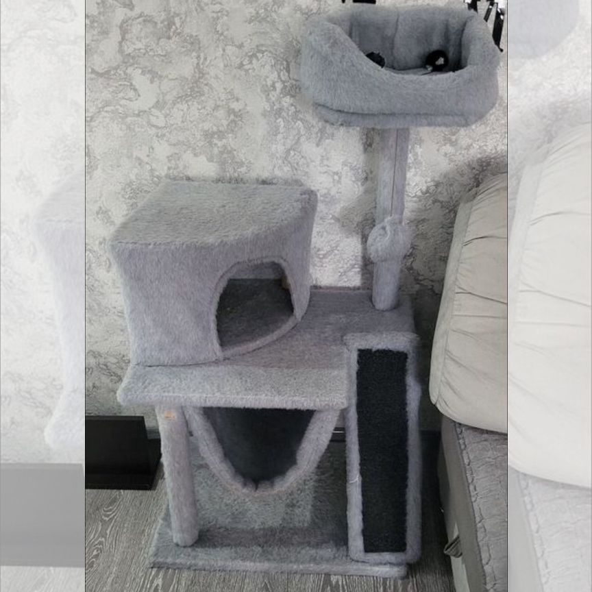 Когтеточка домик для кошки когтеточка