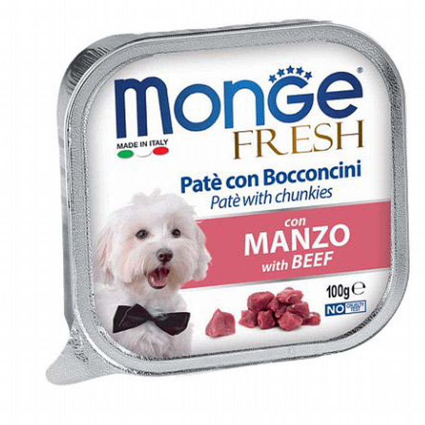 Корм для собак Monge Fresh Pate (Говядина) 100 г