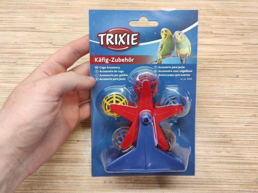 Игрушка Для Птиц Карусель с Шариками