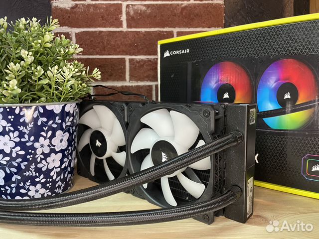 Сво Corsair iCUE H100i elite / 240mm / RGB купить в Белгороде ...