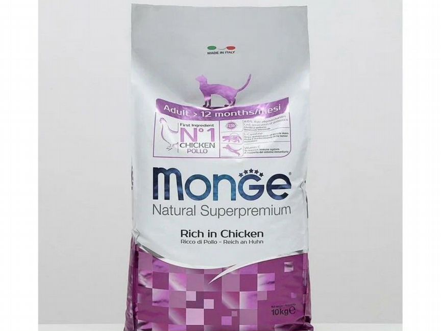 Корм для кошек monge