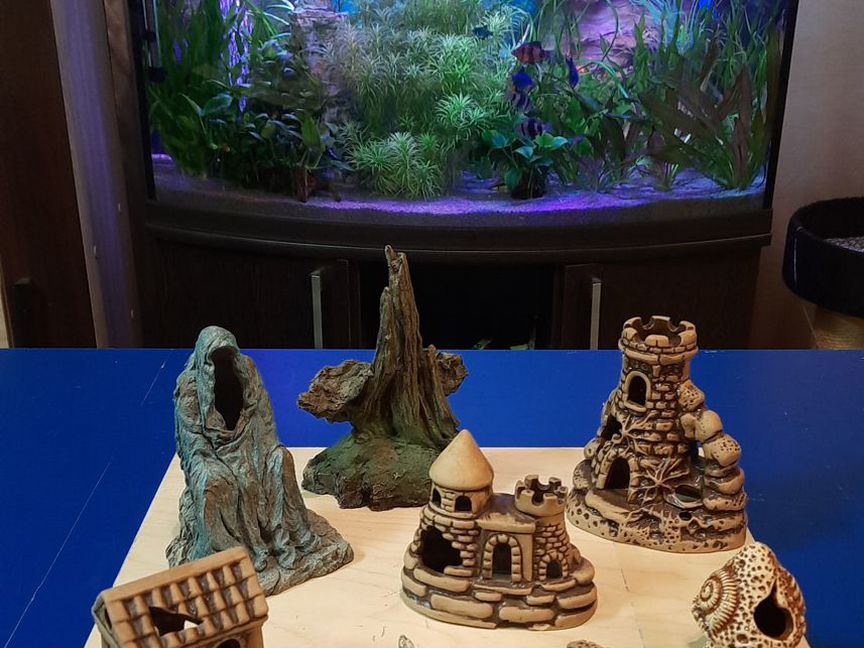 Декорации для аквариума