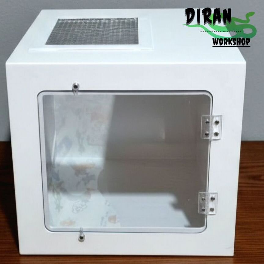 Террариум куб 40 40 40 из пластика