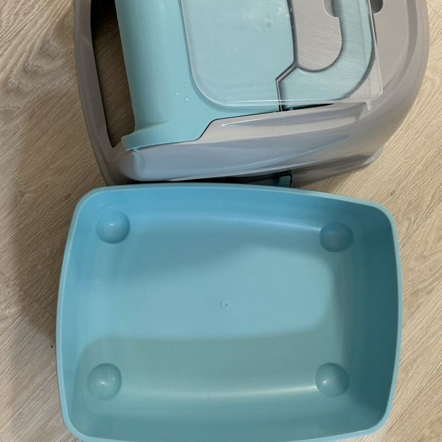 Закрытый лоток для кошек, домик