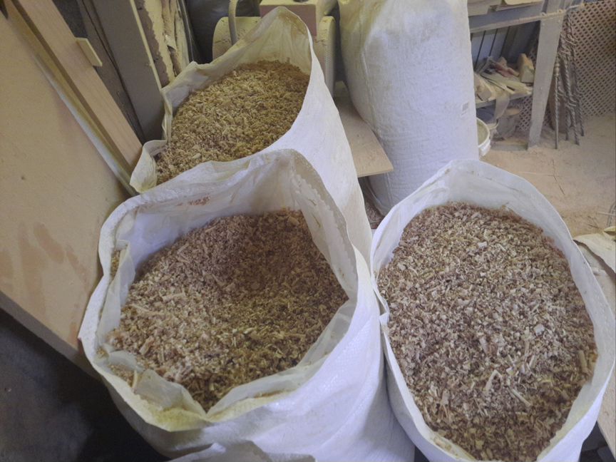 Опилки сухие