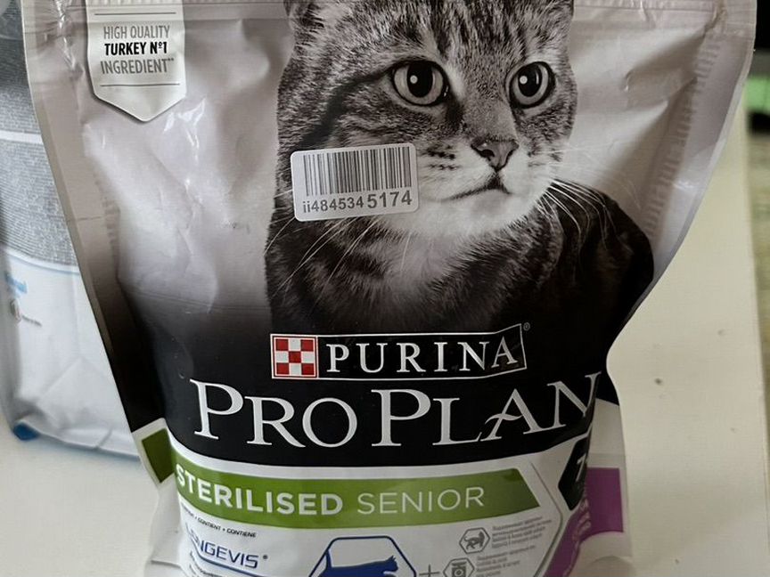 Корм для кошек purina pro plan sterilised senior