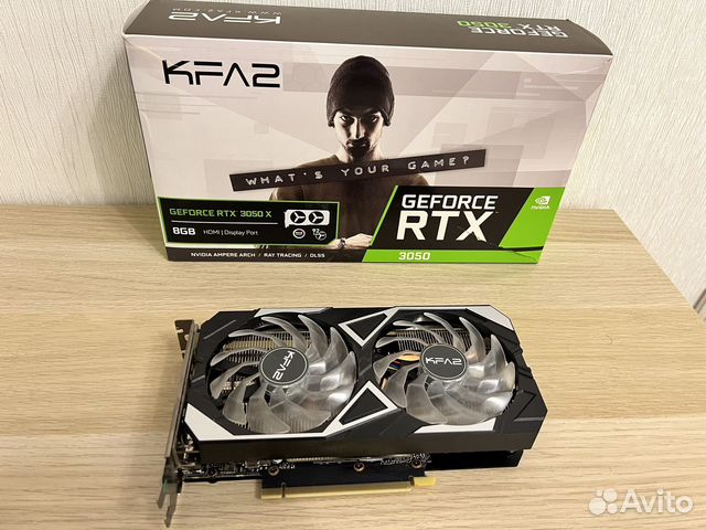 Видеокарта geforce rtx 3050 x black 8192mb купить в Санкт-Петербурге ...