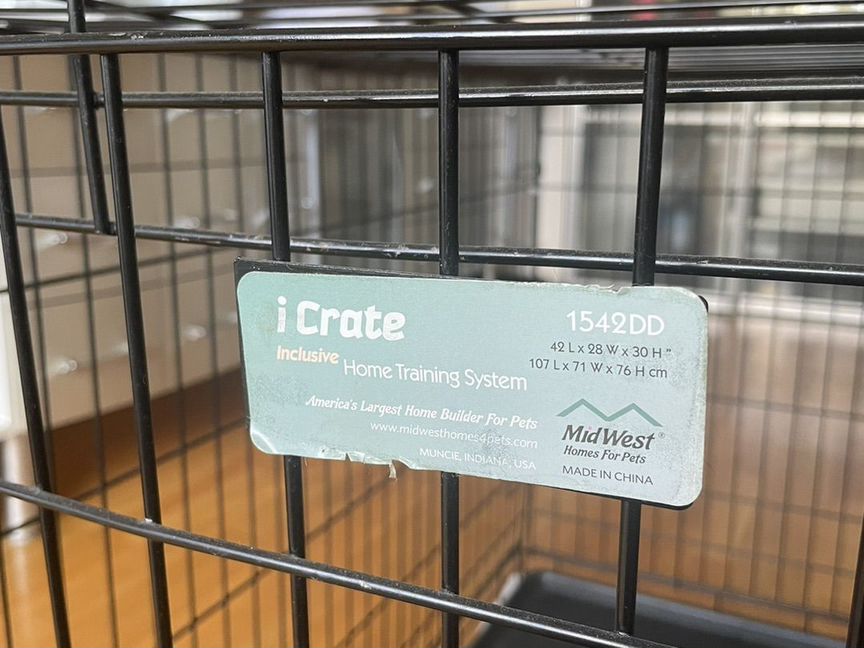 Клетка для собак Midwest "iCrate", 2 двери 106 см