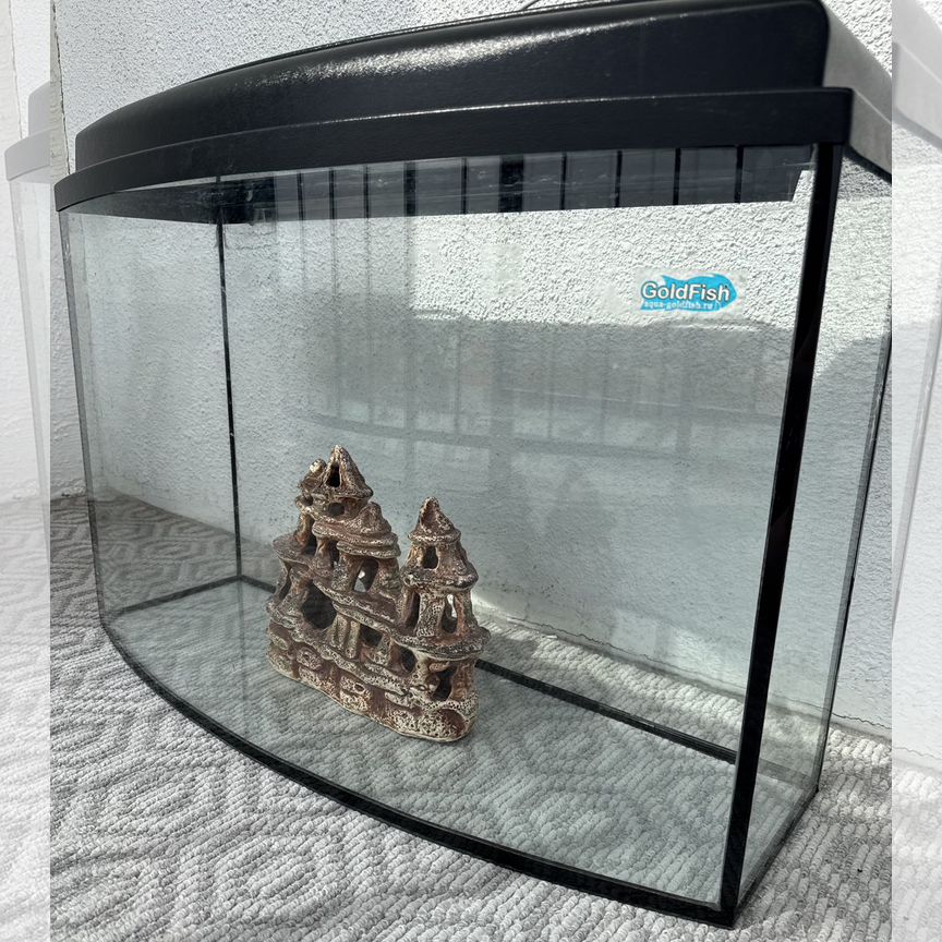 Красивейший 80литровый панорамный Аквариум