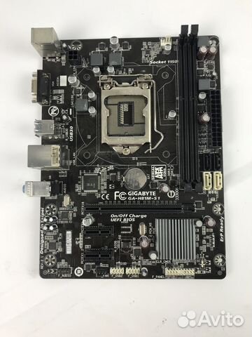 Материнская плата gigabyte GA-H81M-S1 купить в Санкт-Петербурге ...