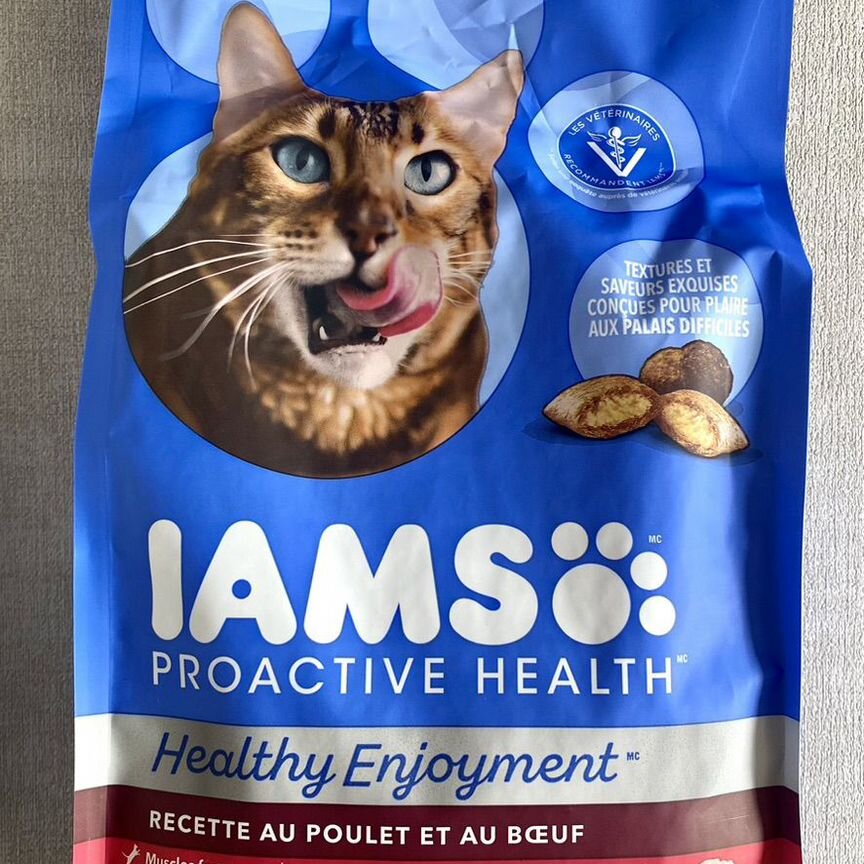 Корм для кошек сухой iams - 1.36кг