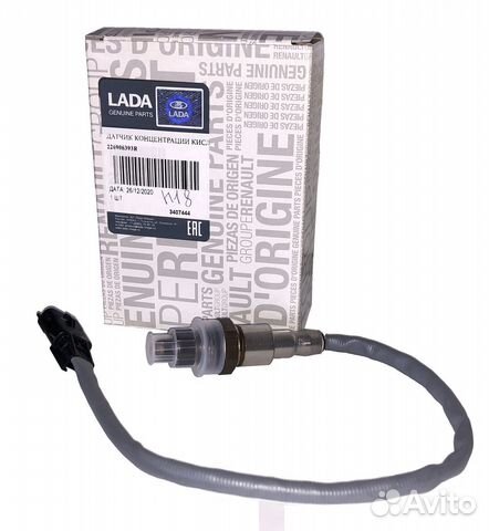 Датчик кислорода Renault (серый) ориг (226906393R) купить в Москве с ...