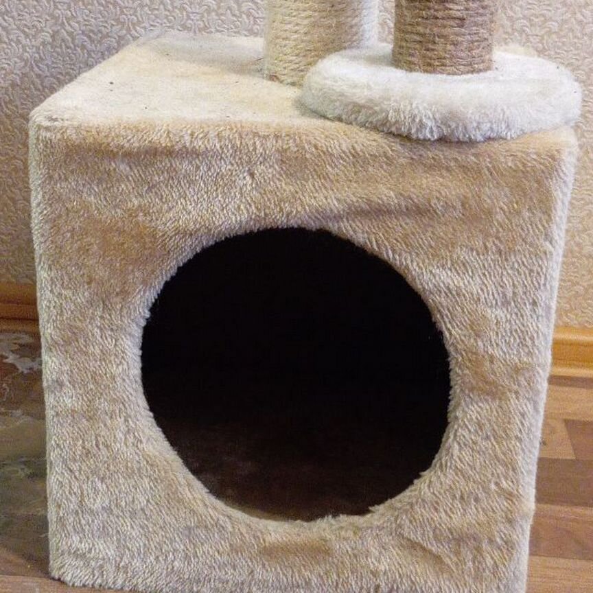 Когтеточка домик для кошки