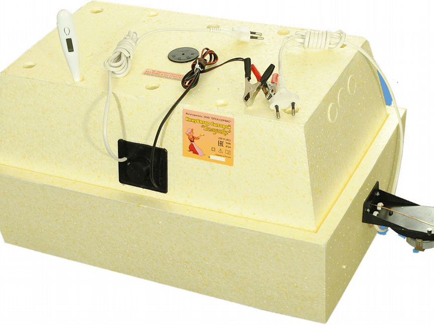 Инкубатор бытовой "Золушка" 220/12В гор.вода 28 яи