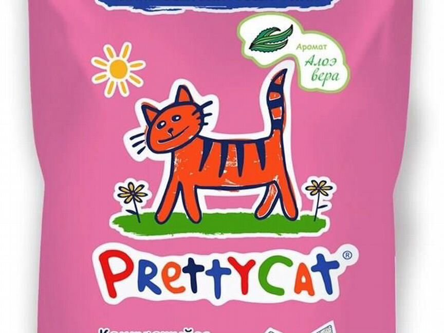 Prettycat Euro Mix Комкующийся глиняный наполнител