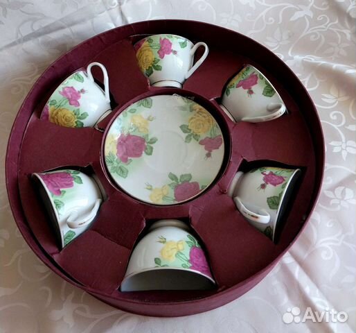 Чайный, кофейный сервиз на 6 персон новый купить в Иркутске | Товары ...