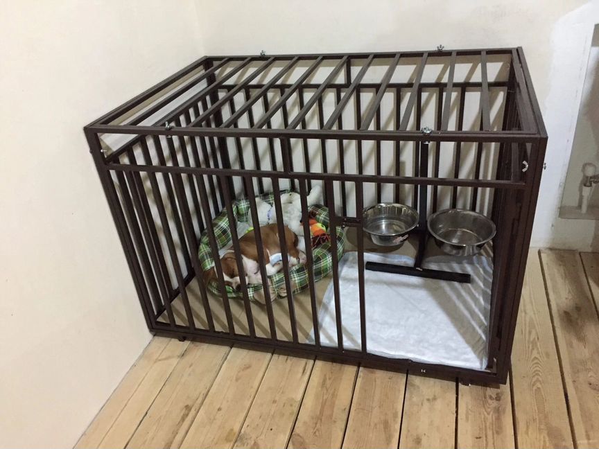 Клетка вольер для собак Кованная